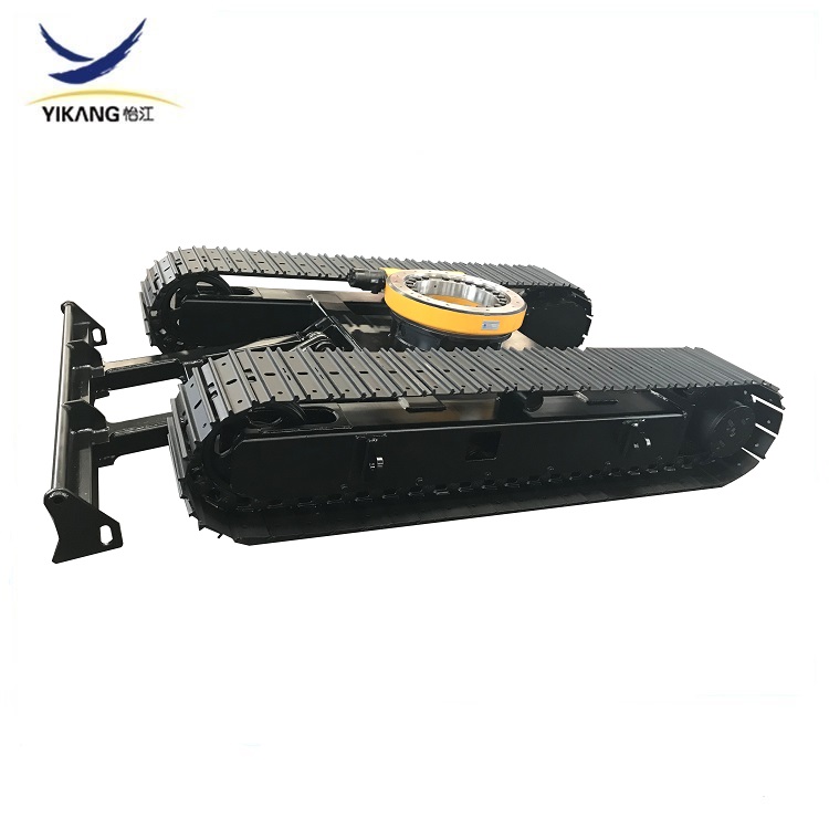 China 3.5 tons custom bulldozer undercarriage steel track chassis with ...