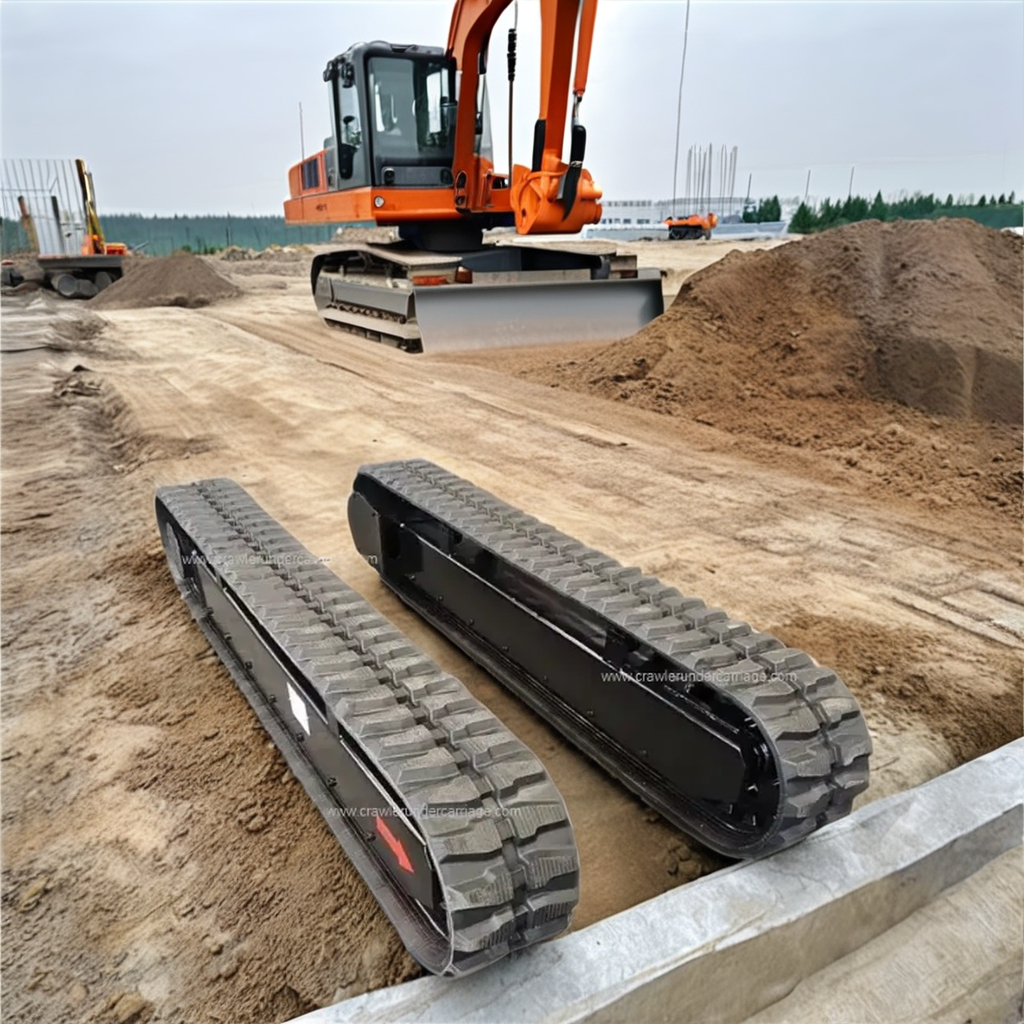 China 4 tons hydraulic extended track undercarriage system solutions ...
