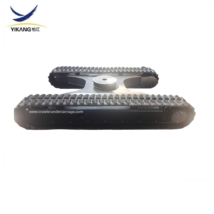 China Custom crawler undercarriage system with rotary support for ...