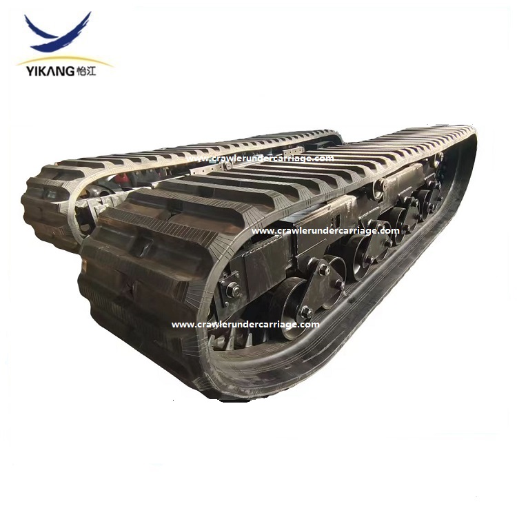 China Rubber track undercarriage suitable for dump truck Mst2200 ...