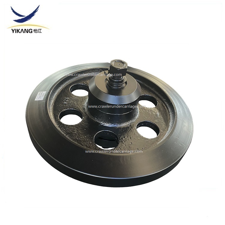 China Front idler for heavy dump truck rubber track undercarriage parts ...