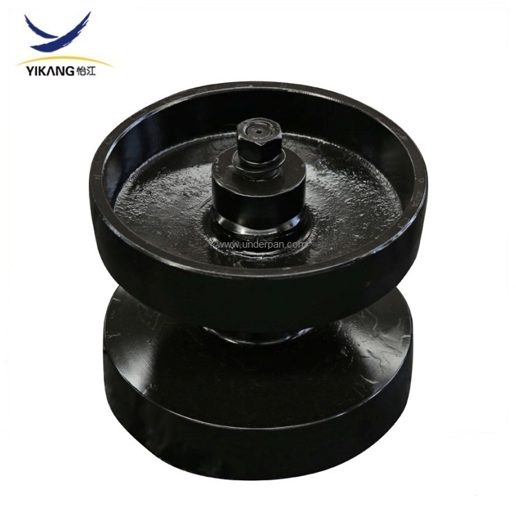 China Morooka MST800 crawler bottom track rollers for chassis top ...