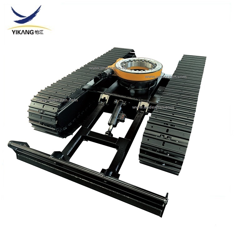 China China factory Steel track undercarriage with rotary system for ...