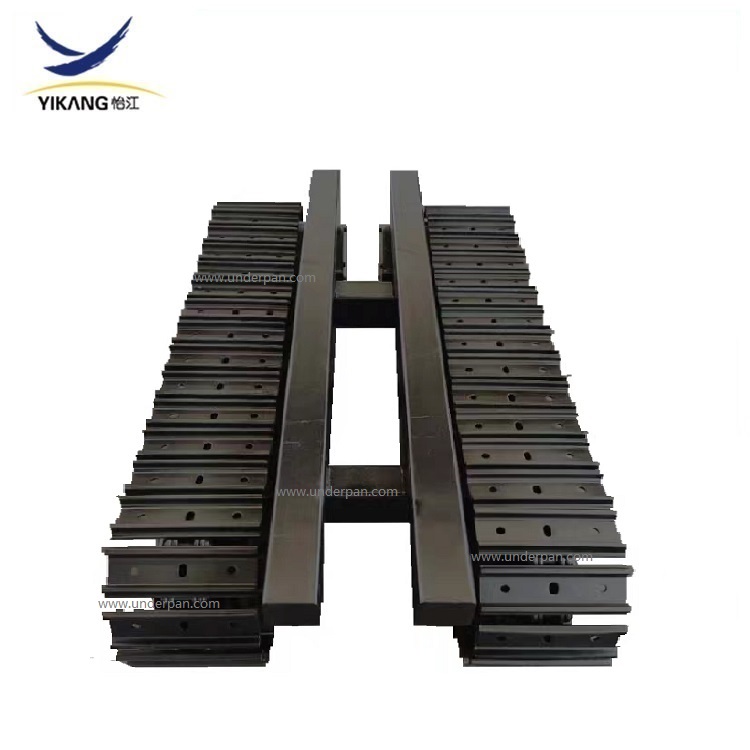 China 1-15 tons custom telescopic structure steel track undercarriage ...