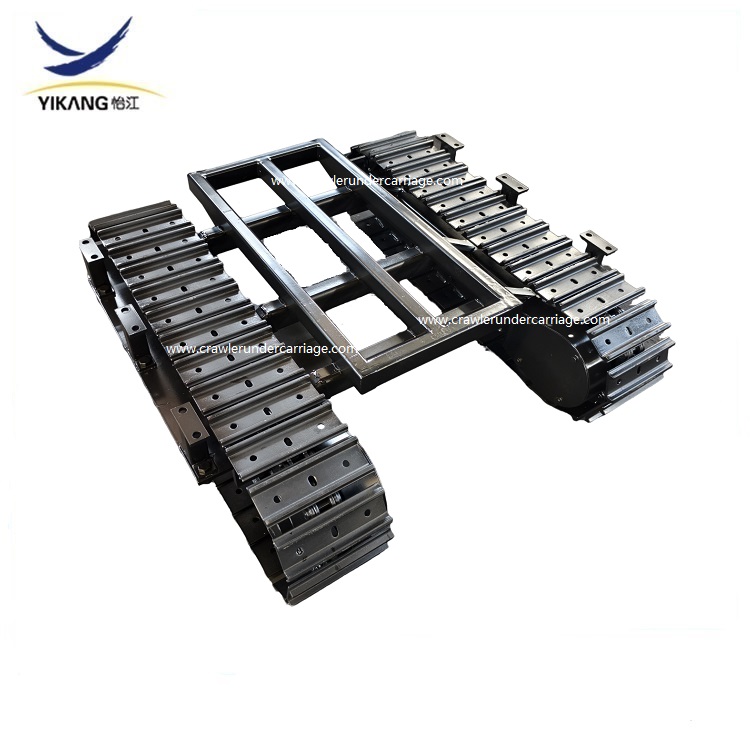 China Custom steel track undercarriage hydraulic chassis platform for ...
