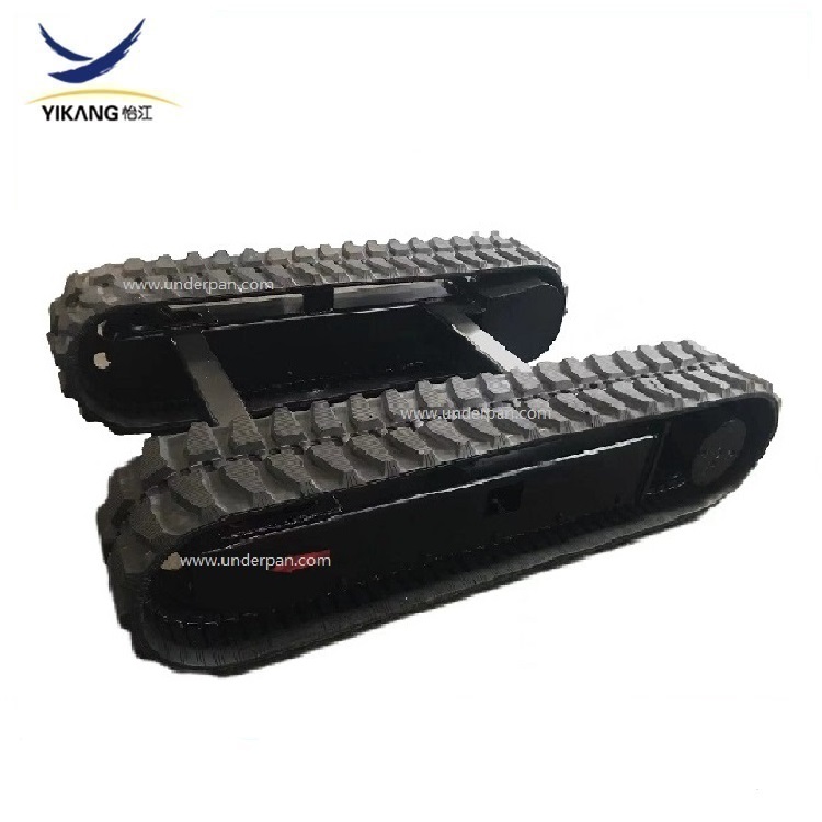 China Custom beam type rubber track undercarriage for drilling rig ...