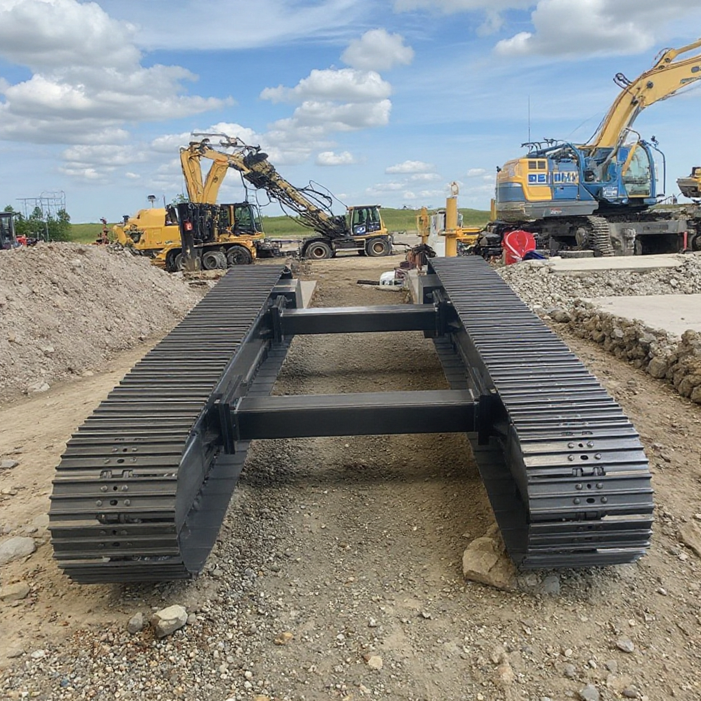 China Drilling rig tracked undercarriage system from China factory ...