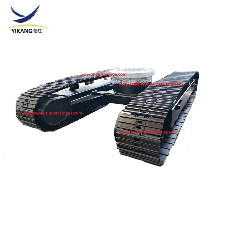 China custom rotary system tracked undercarriage platform for excavator ...