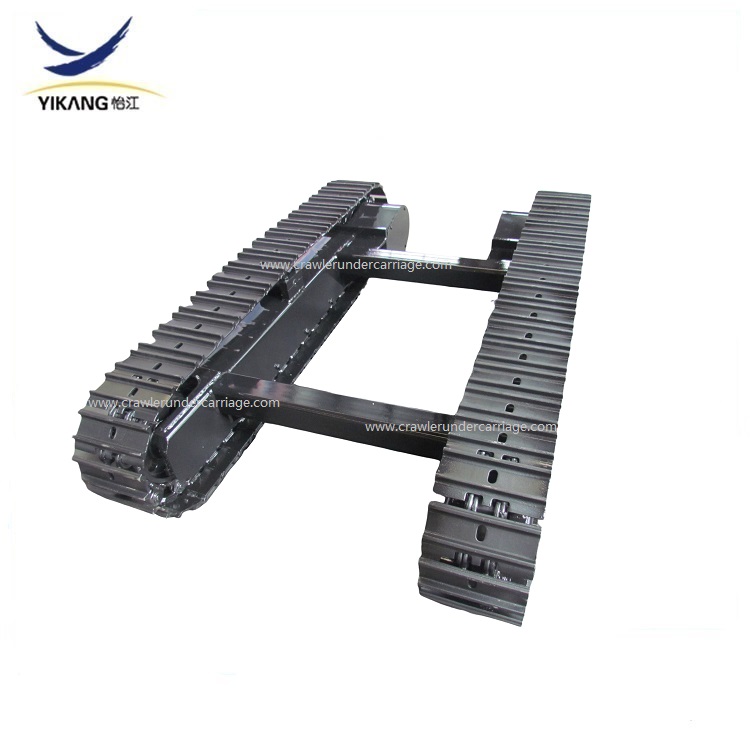 China Mini steel track undercarriage with crossbeam for carrier vehicle ...