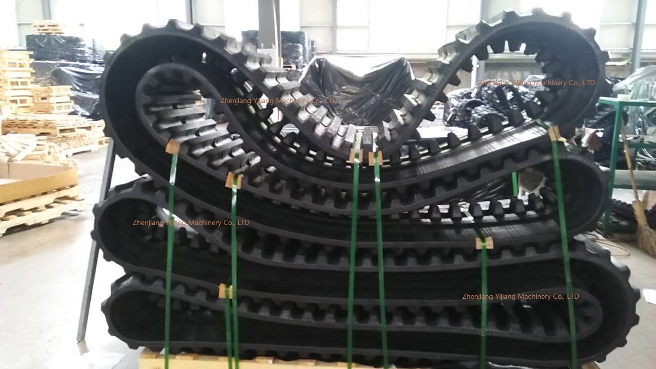China 800x125x80 Rubber track for dump truck MST2000 undercarriage fit ...