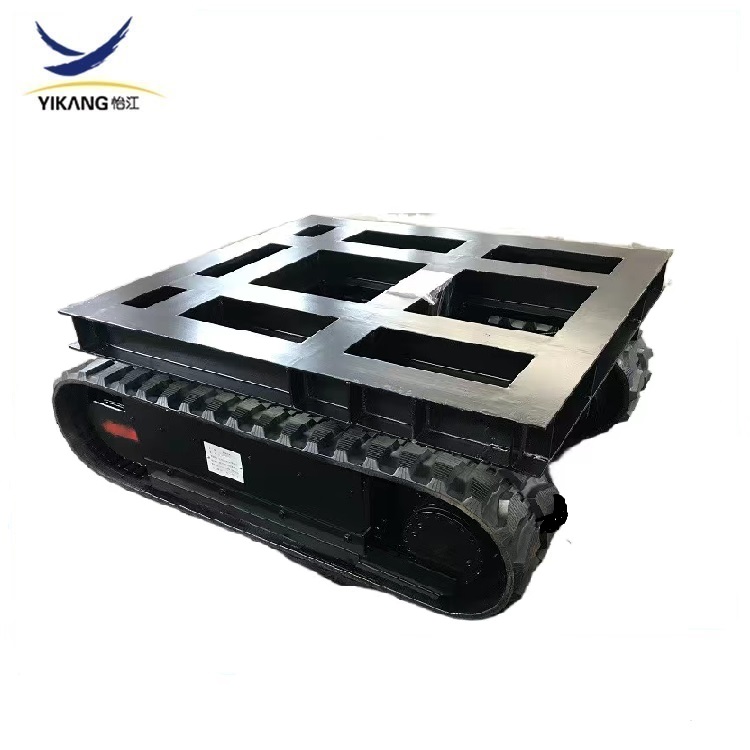 China Specially custom rubber track undercarriage platform for 0.5-10 ...