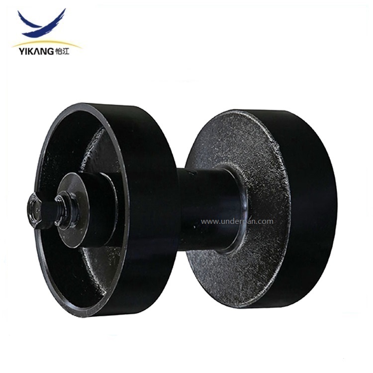 China Crawler truck track roller for Morooka dumper MST2200 rubber ...